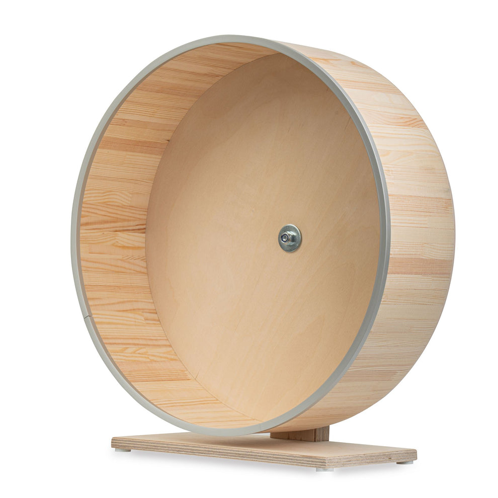 The Best Kiln-Dried Pine Chinchilla Running Wheel on a Stand – Running ...